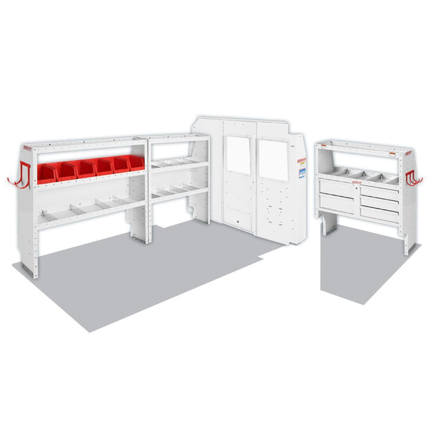 WeatherGuard 600-8131R Contractor Van Package, Full-Size, NV2500, 130 ...